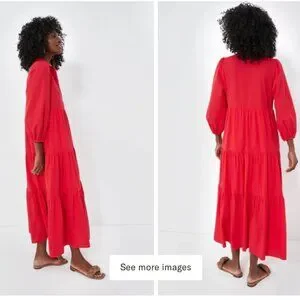 Tuckernuck | Dresses | Nwt Tuckernuck Pomander Place Hibiscus Red Mabel ...